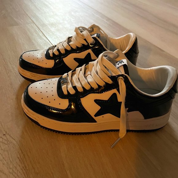 Bape | Shoes | Bapesta X Goose Black White | Poshmark